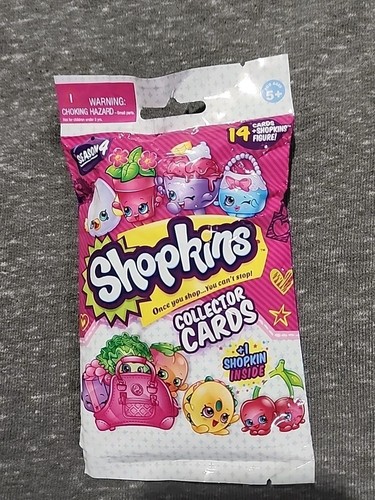 Shopkins Collector Cards + 1 Shopkin Season 4 / New | eBay