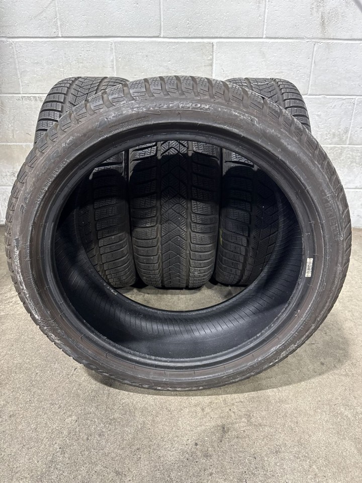 4x P245/40R19 Pirelli Scotto Zero 3 Winter RSC MOE 9/32 Used Tires | eBay