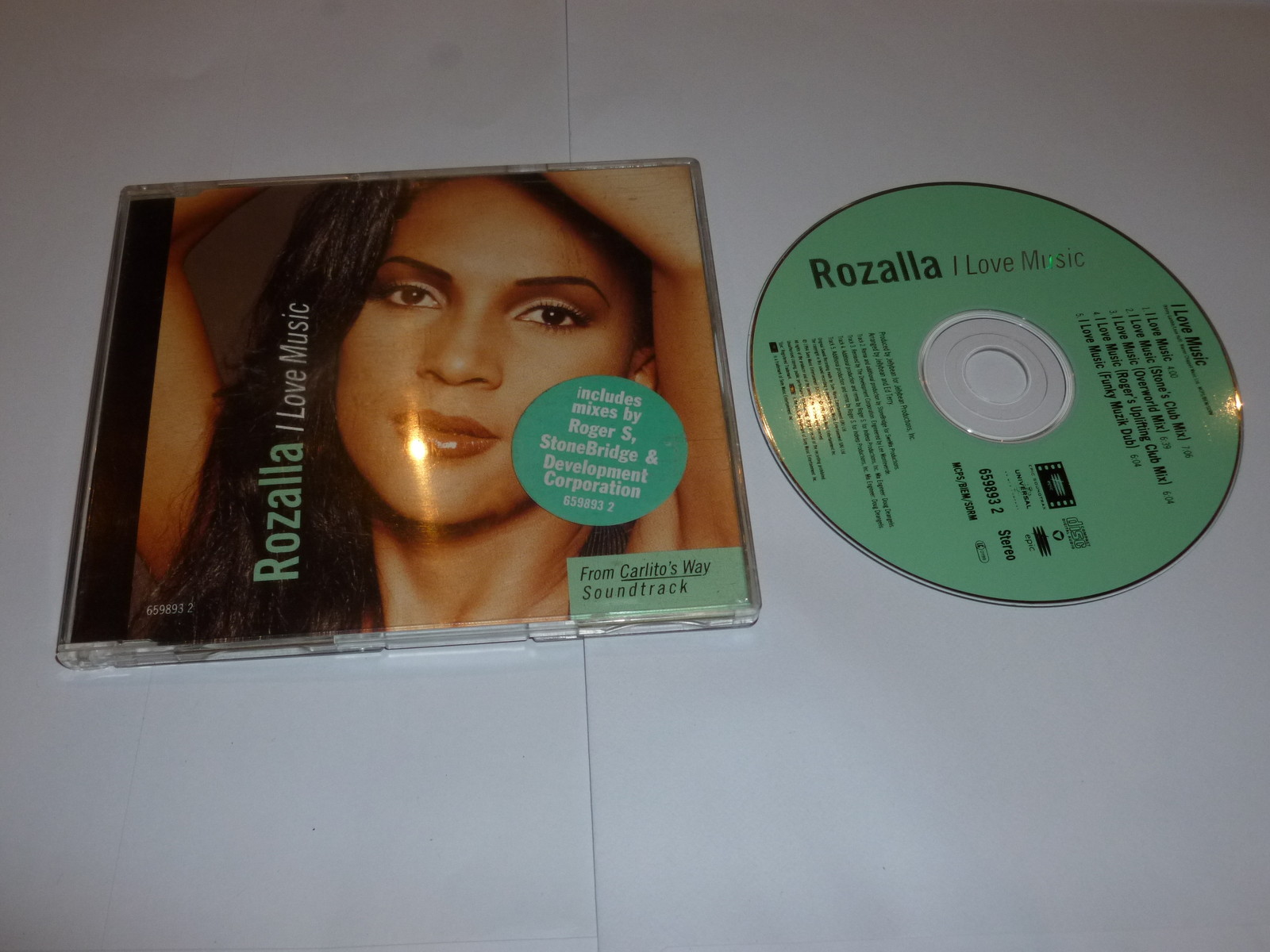 ROZALLA - I Love Music - 1994 UK 5-mix CD single | eBay
