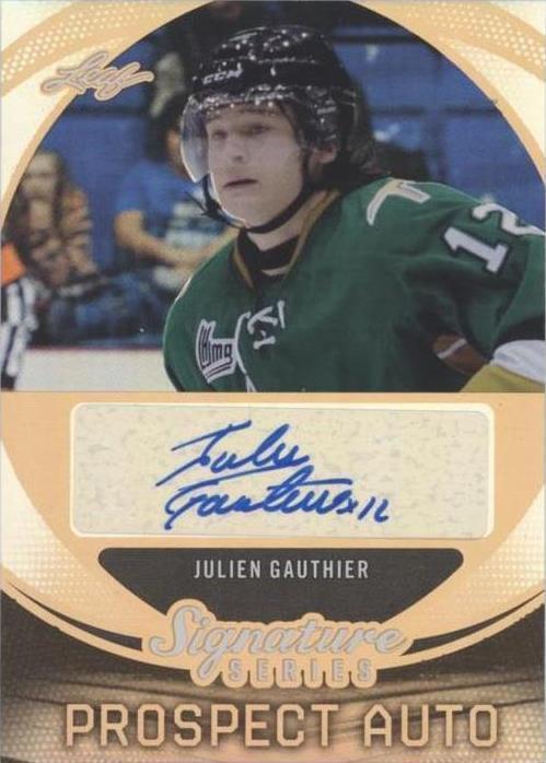 2015 Leaf Signature Series - Signature Prospect Autographs Julien ...