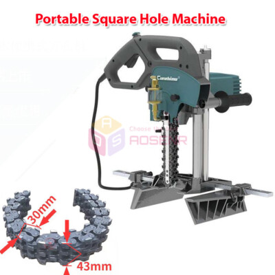 Portable Mortising Machine Woodworking Mortiser Square Hole Machine ...