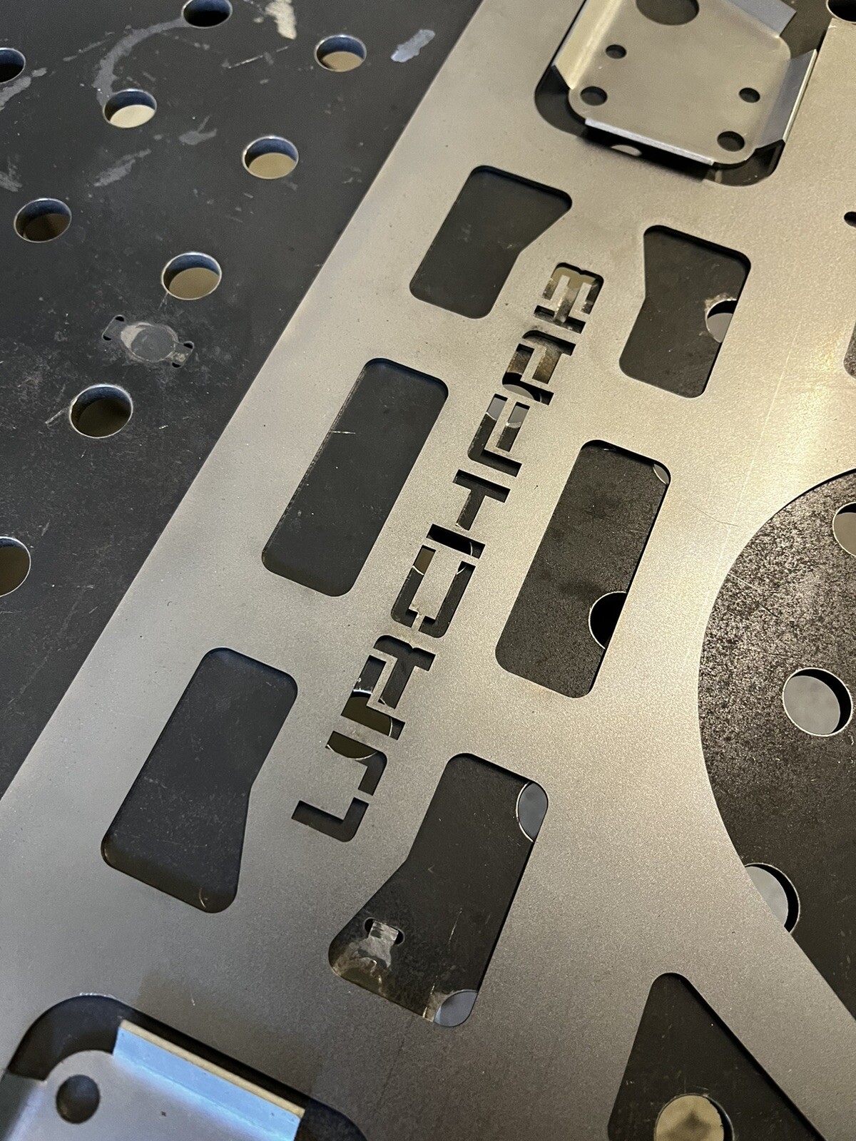 Urchfab Classic Mini Toe Board/ Steering Rack Reinforcement Plates ...