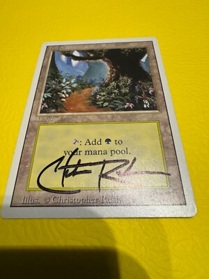MTG Autographed Card | eBay