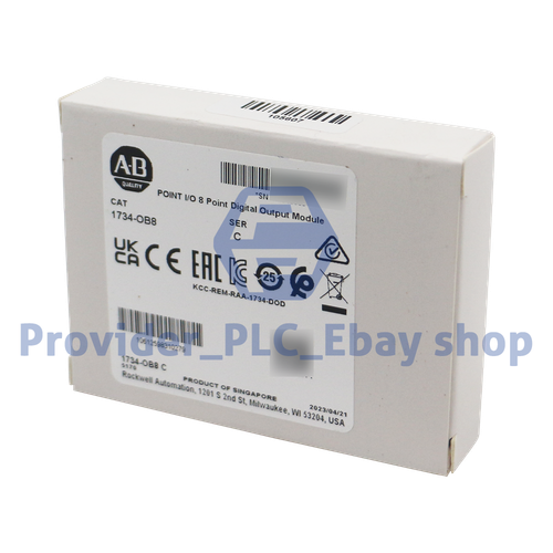 AB 1734-OB8 Ser C Point I/O 8-Point Digital Output Module 1734OB8 New ...