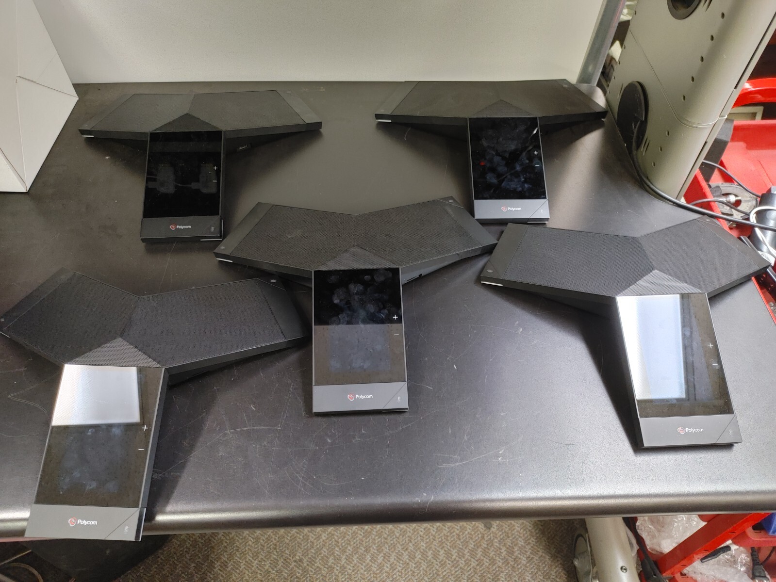 Lot of 5 POLYCOM 2201-66700-001 RealPresence Trio 8500 Smart Conference ...