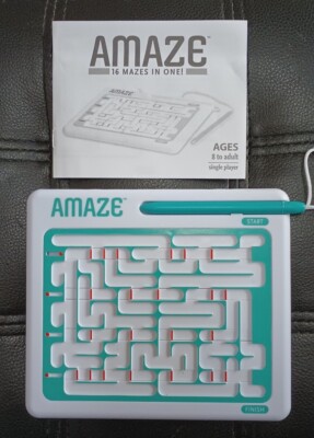AMaze ThinkFun Moveable Maze Logic Game Puzzle Brainteaser W ...