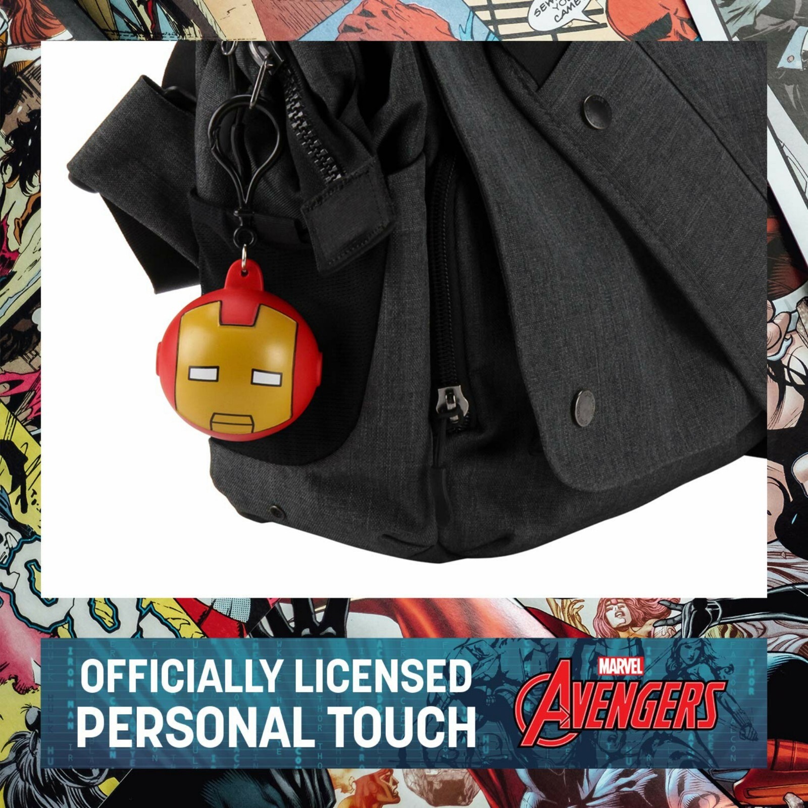 Pilot MVL-0204 Marvel Avengers Drift Charm or Keychain Iron Man New In ...