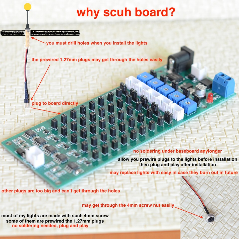 1 x direct plug distance control distribution board distributor light ...