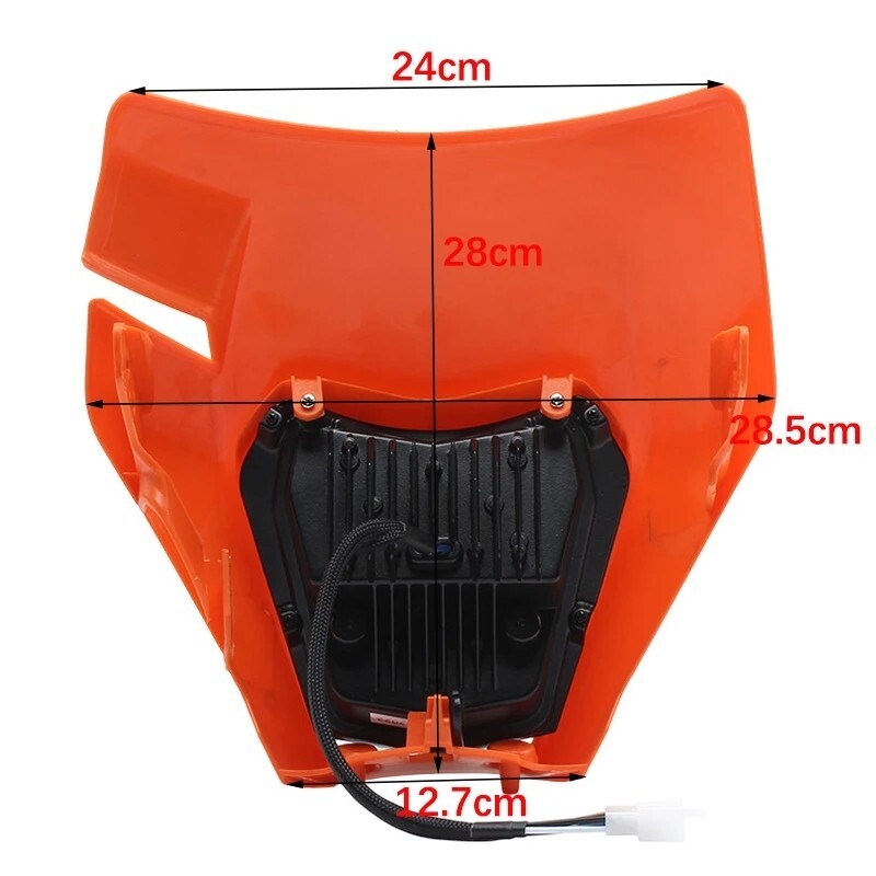 LED Headlight With Turn signal For KTM 250 XC-W 300 EXC 350 EXCF 450 ...