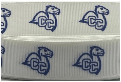 Connecticut College Ribbon - 7/8" Grosgrain Ribbon - College Ribbon ...