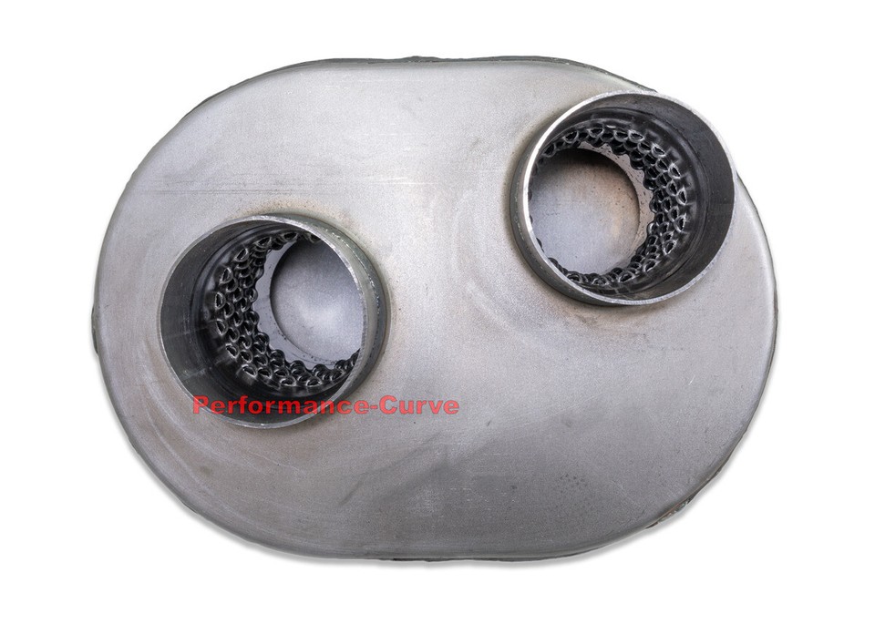 Heavy Duty Truck Muffler Dual 3" / Dual 3" - FLO-PRO 2505 GM HD 6.0L 8 ...