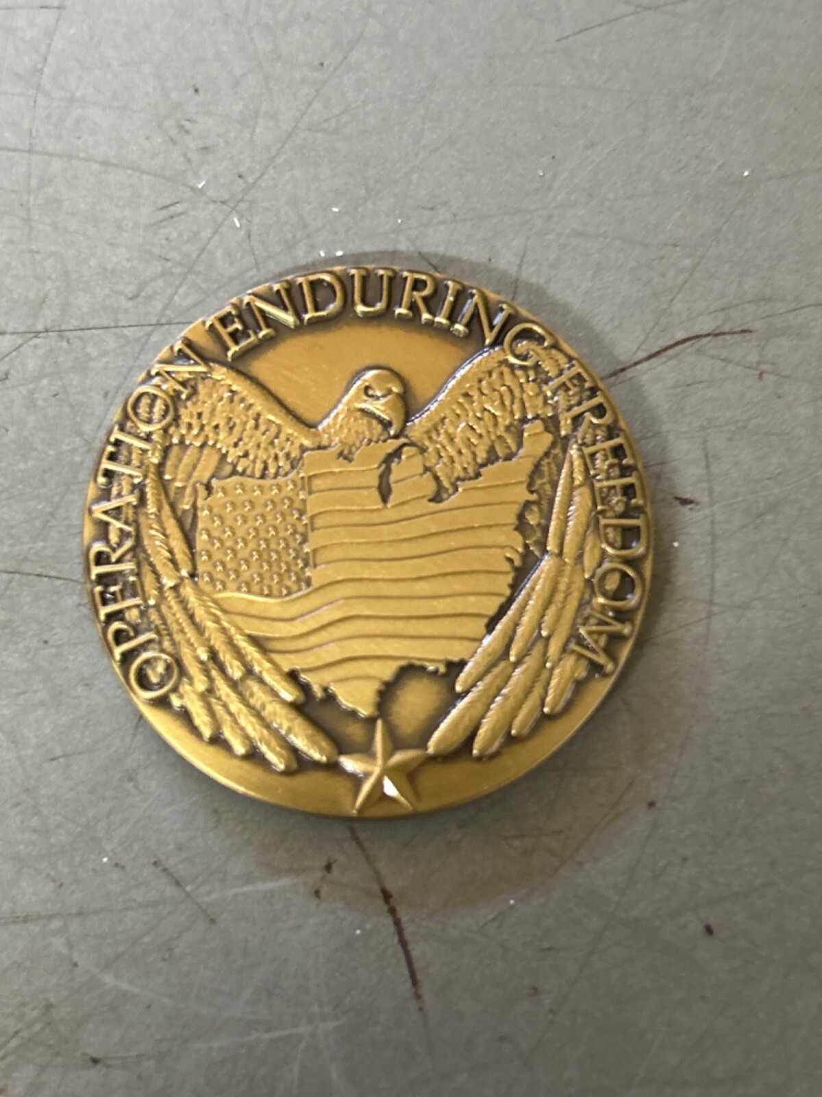 Vintage Operation Enduring Freedom Coin Medal | eBay