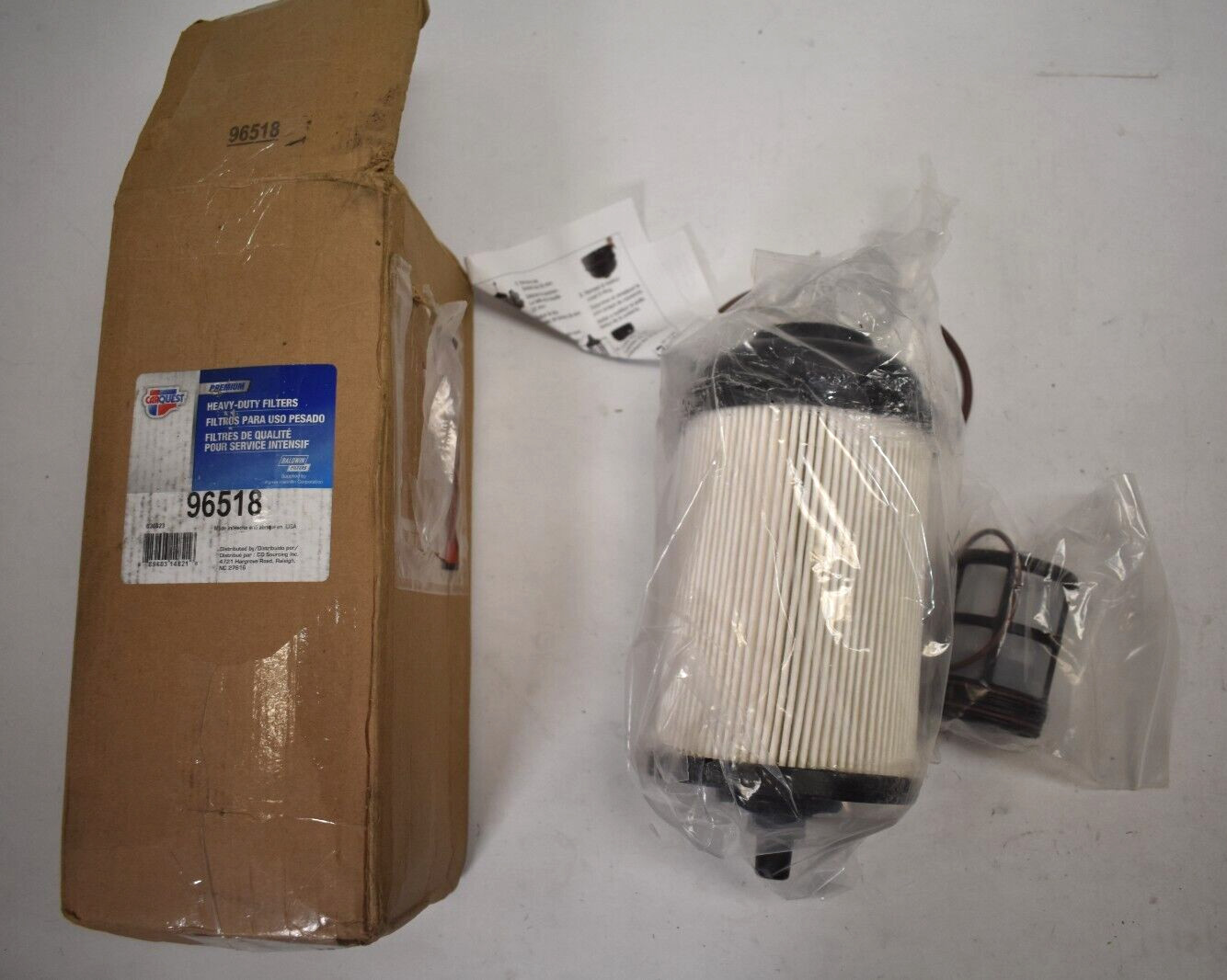 CARQUEST 96518 - Fuel filter cross reference