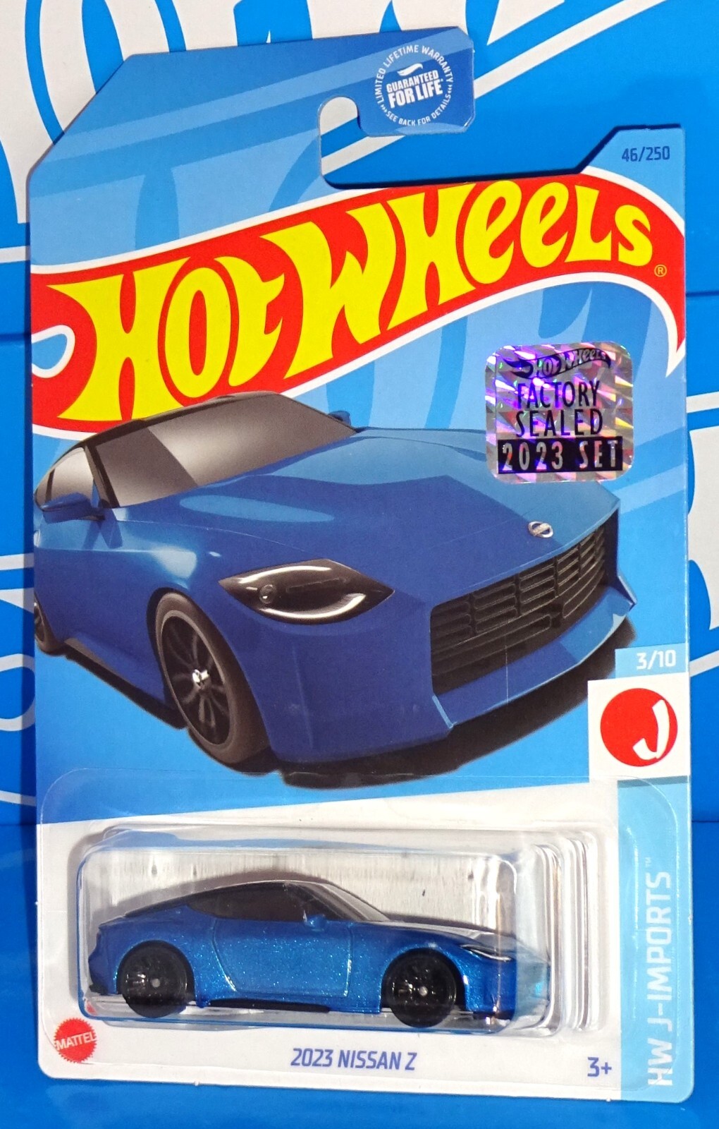 Hot Wheels 2023 Factory Set HW J-Imports #46 2023 Nissan Z Mtflk Blue w ...