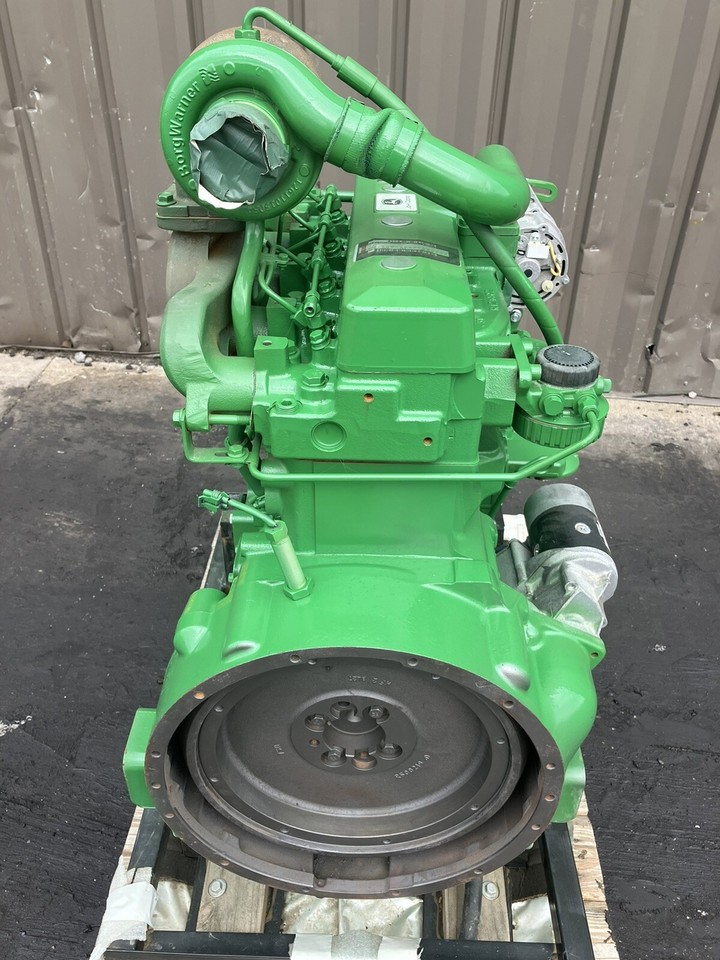 GOVERNMENT SURPLUS JOHN DEERE 4045T TURBO DIESEL ENGINE | eBay