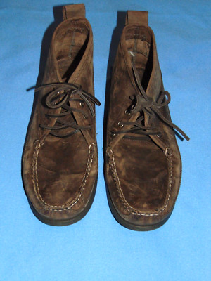 NEW L.L. BEAN SIGNATURE JACKMAN RANGER MOC CHUKKA BOOTS 12D | eBay