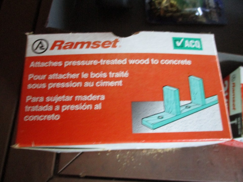 ramset powder actuated tool RS22 with instruction & training manual | eBay