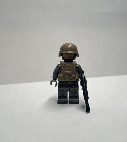 LEGO Military Desert Marine Custom Printed Legs and Head Minifigure | eBay