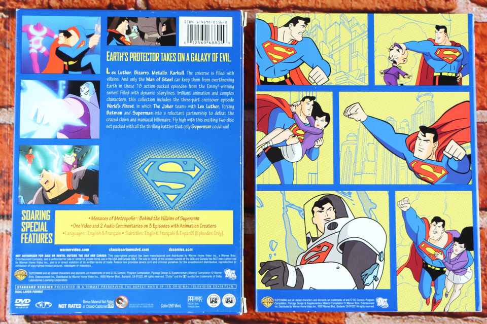 DC Comics Classic Collection Superman Volume Two Animated Series DVD | eBay