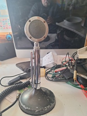 Astatic D-104 Microphone T-UG8 Stand 4 Pin CB Ham Radio Mic | eBay