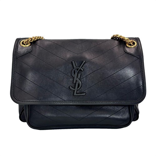 Saint Laurent Nikki Medium Chain Shoulder Bag 633158 135863773 | eBay ...