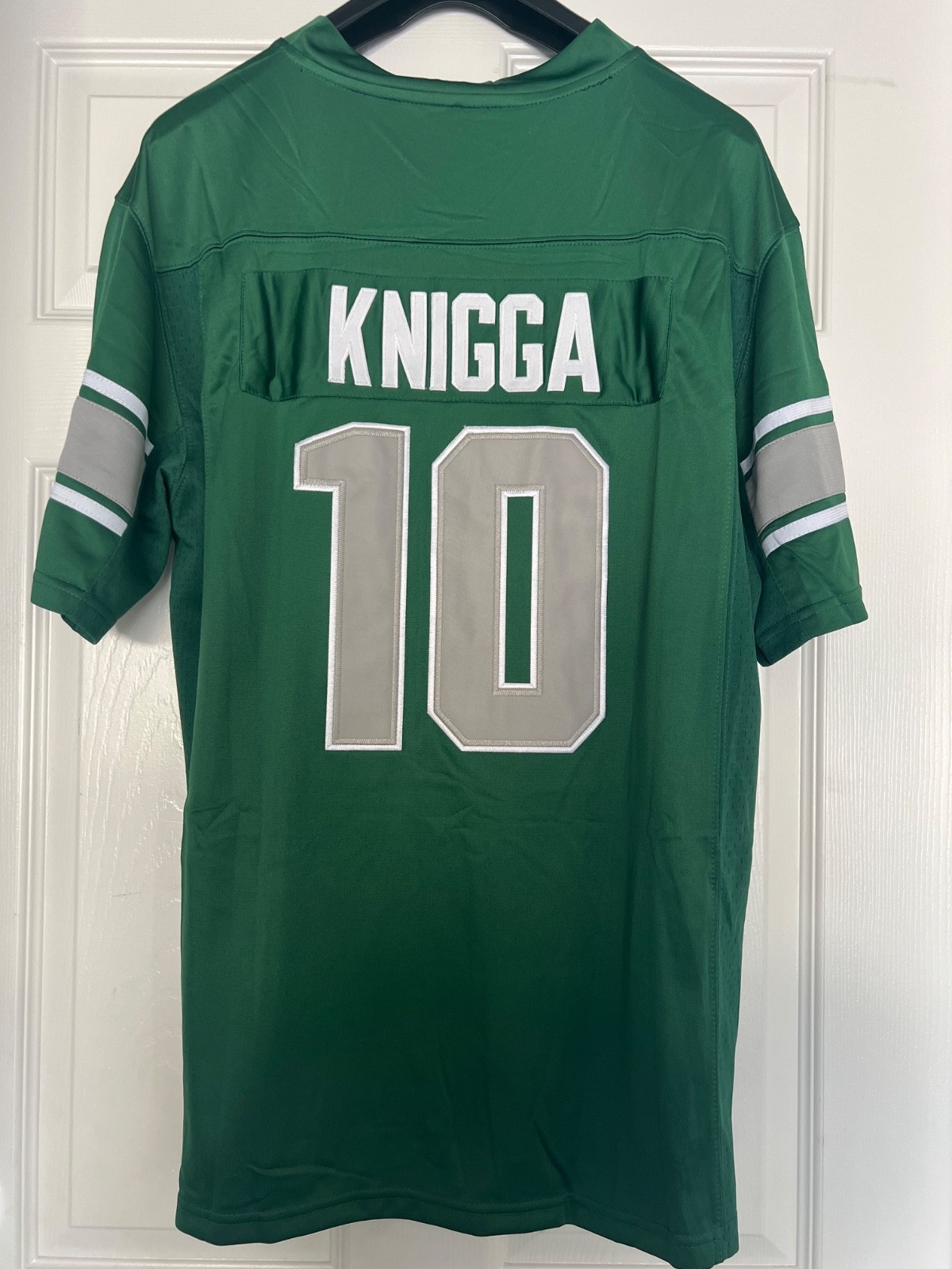NOAH KNIGGA EASTERN MICHIGAN EAGLES JERSEY GREEN MEDIUM LARGE X-LARGE ...