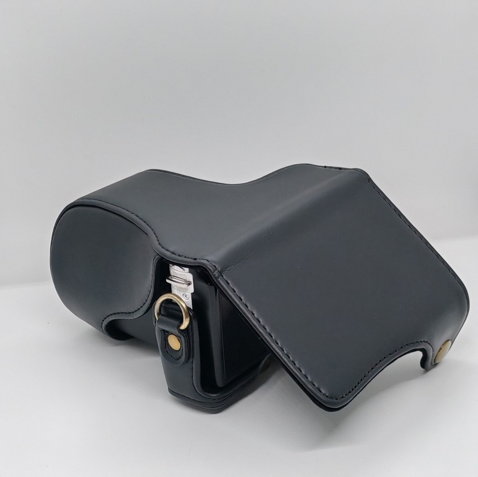 Leather case for Nikon J1 J2 With 10-30mm / 30-110mm Lnes Camera bag ...