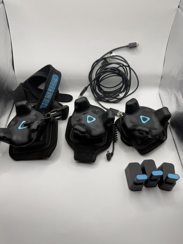 3X HTC Vive Tracker 2.0 Full Body Tracking With Straps SteamVR - Tested ...