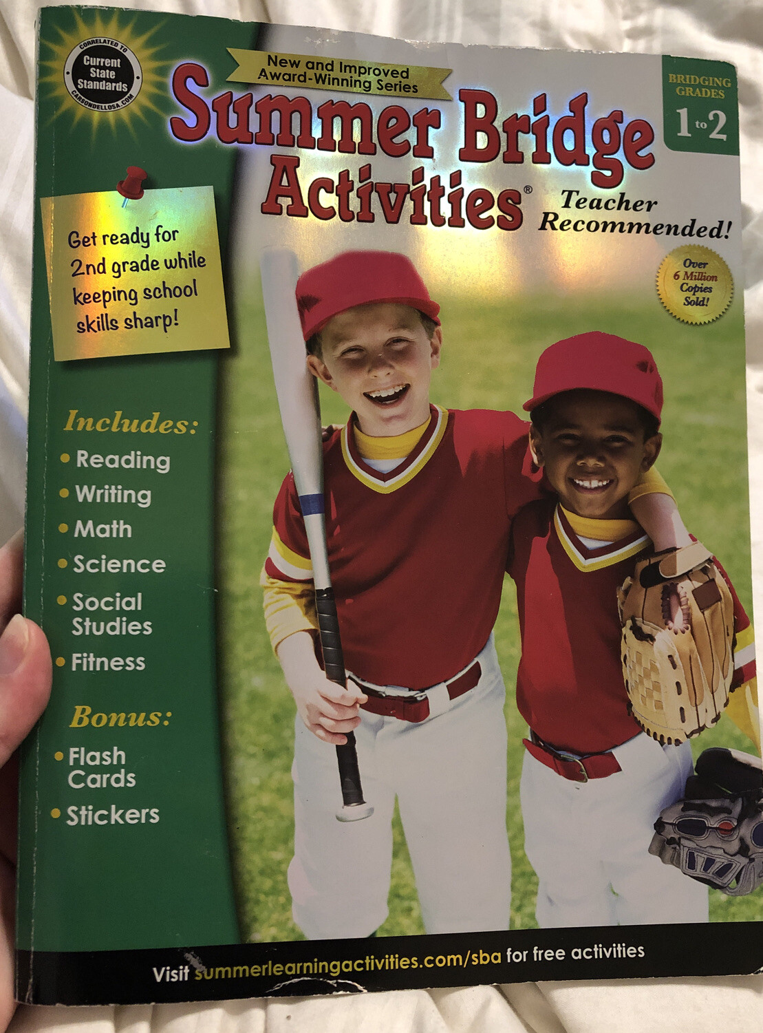 Summer Bridge Activities Bridging Grades 1-2 Workbook 9781483815817| eBay