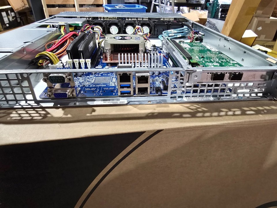 1U AMD Ryzen 7700 3.8-5.3GHz 8 core Server B650D4U 128GB RAM 2x4TB NVMe ...