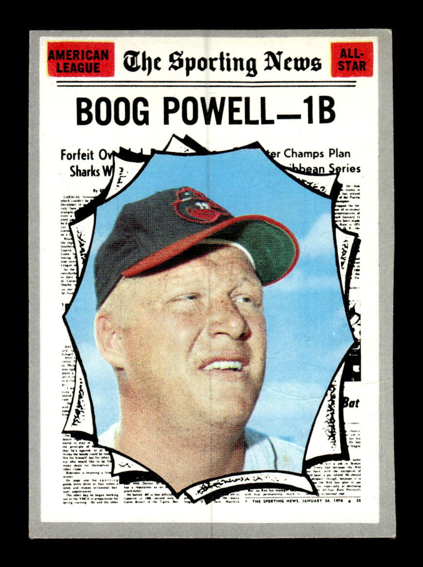 1970 Topps Baseball #451 Boog Powell Excellent Baltimore Orioles | eBay