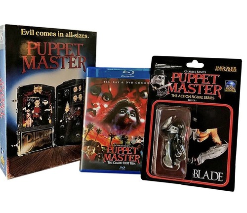 🔥PUPPET MASTER Signed/Numbered by Charles Band Blu-ray + DVD NEW. 233/ ...
