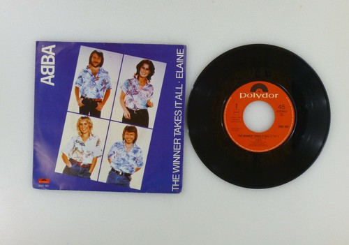 7" Vinyle Simple - ABBA – The Winner Takes It All / Elaine - S6648LL | eBay