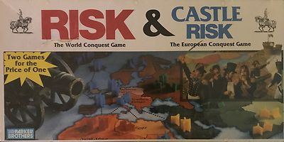 Risk / Castle Risk Board Game 2 Board Games in 1 | eBay