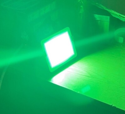 10w Green LED Flood Light IP65 Outdoor Use * Vibrant Bright Colour ...