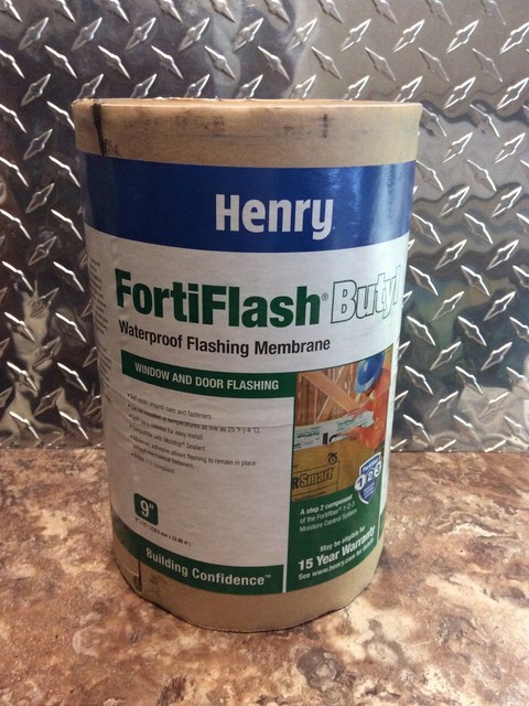 ( 5 Pack )Henry Fortiflash Butyl Waterproof Flashing Membrane 4”X 75 ...