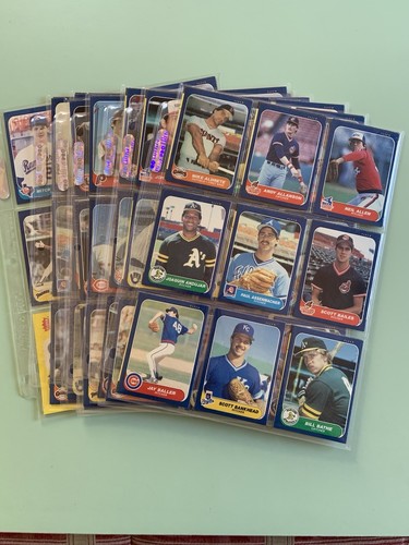 1986 Fleer Update Trading Cards Complete Set 1-132 | eBay