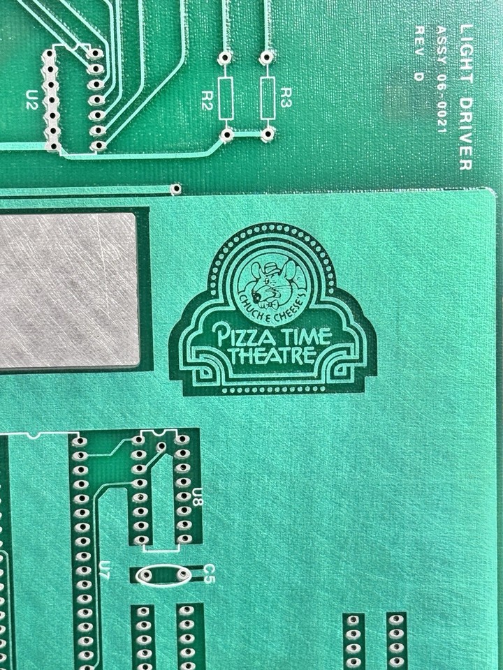 Chuck E Cheese Pizza Time Theatre Showbiz Pizza Animatronic Circuit ...