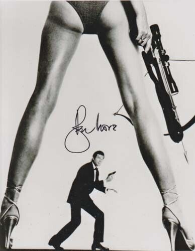SIR ROGER MOORE (+) 007 JAMES BOND RARE SIGNED AUTOGRAPH CLASSIC TUXEDO SHOT | eBay