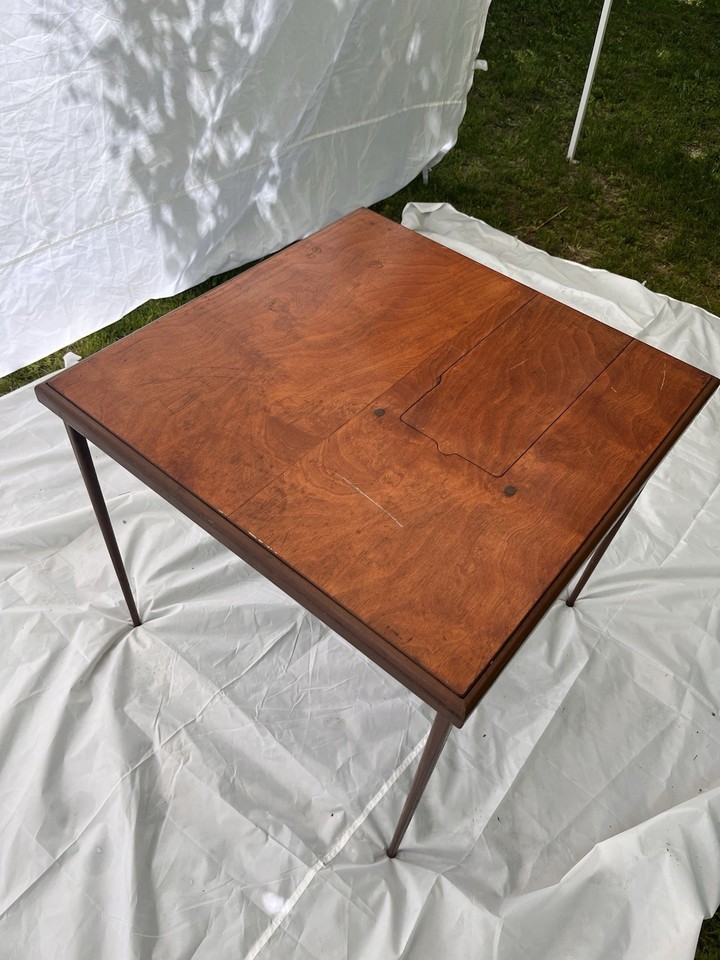 RARE VINTAGE SINGER FEATHERWEIGHT 221 FOLDING SEWING TABLE IN NICE ...