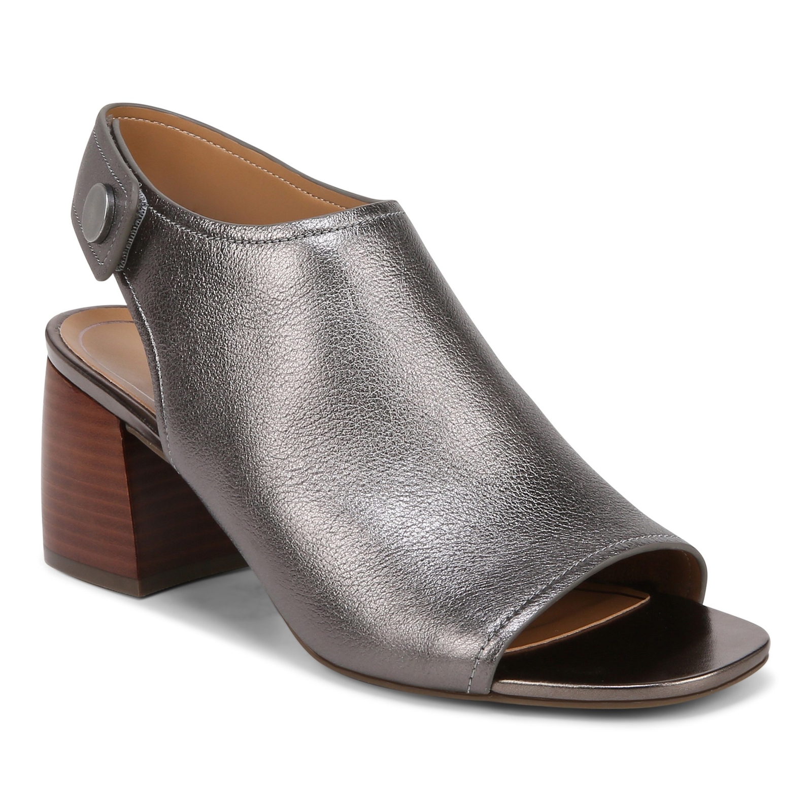 Vionic Valencia Womens Heeled Comfort Gold-Rated-Leather Sa Pewter - 11 ...