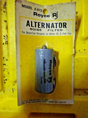 Vintage Royce Mobile Alternator Noise Filter 2-072 MOBILE CB AND HAM | eBay
