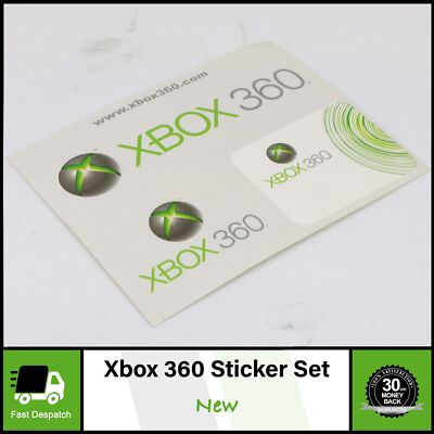 Xbox 360 Sticker Set | Microsoft Promo Item Decal Logo Badge | eBay UK