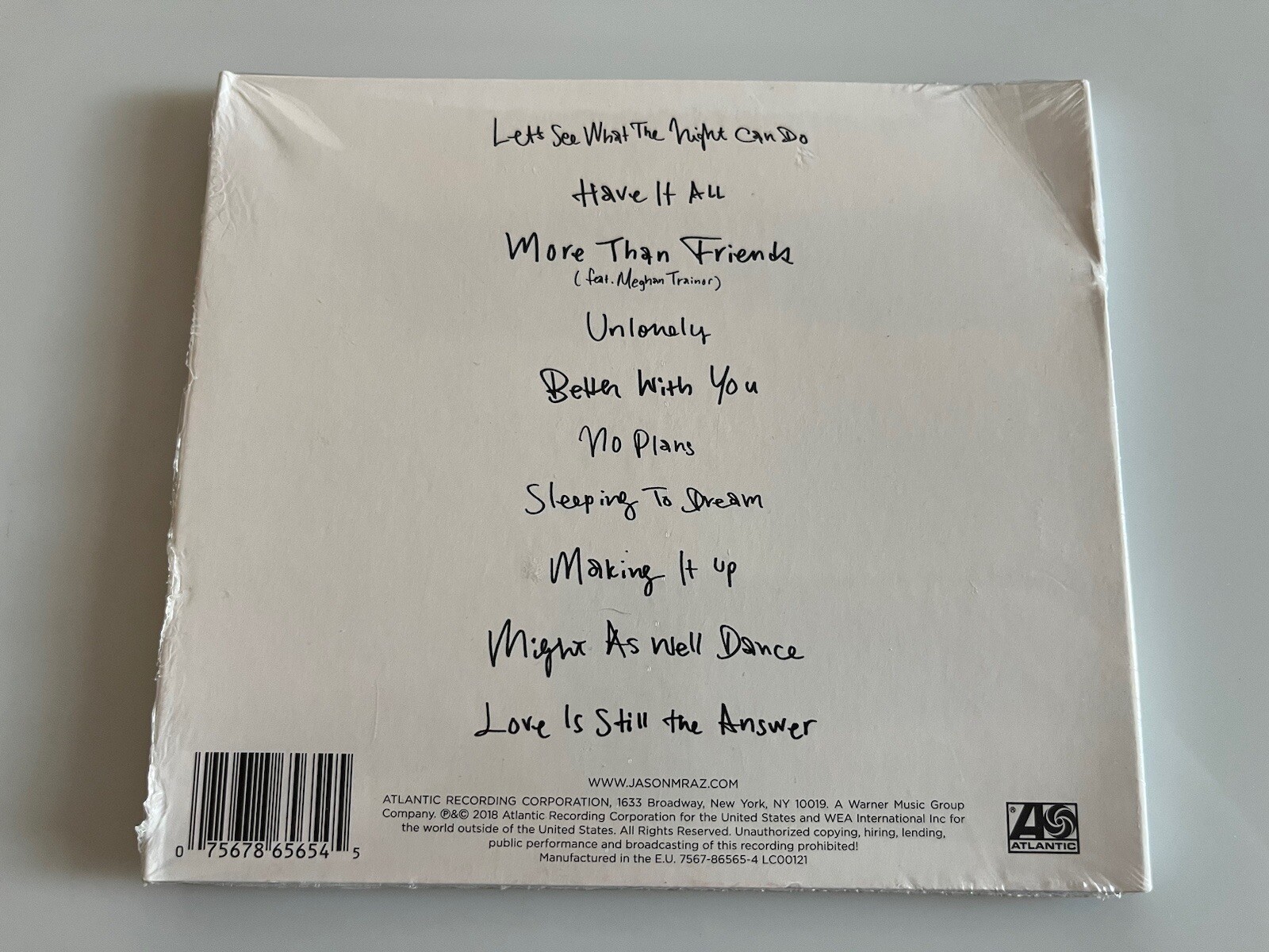 Know. by Jason Mraz (CD, 2018) for sale online | eBay