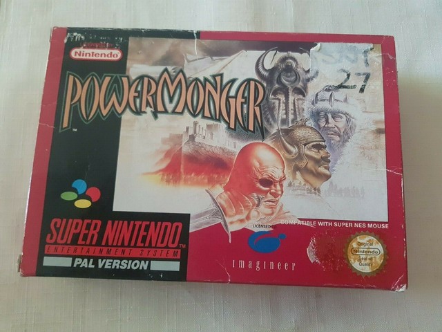 PowerMonger - Super Nintendo SNES for sale online | eBay