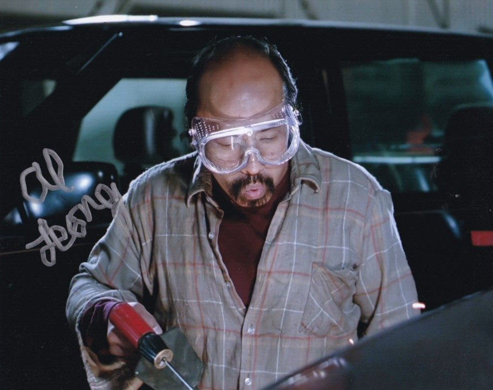 AL LEONG signed Autogramm 20x25cm BEVERLY HILLS COP in Person autograph ...