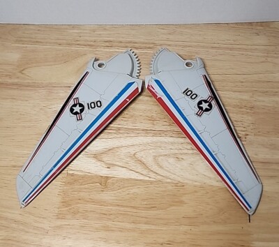 GI Joe Sky Striker Jet Wings With Stickers Vintage Hasbro 1983 | eBay