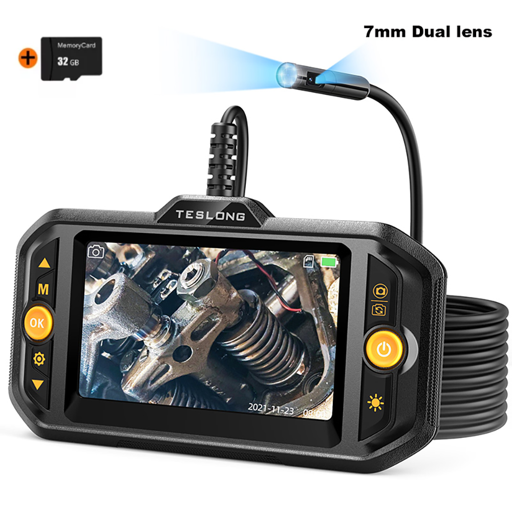 Teslong HD Borescope Inspection Camera 1080P Industrial Endoscope ...