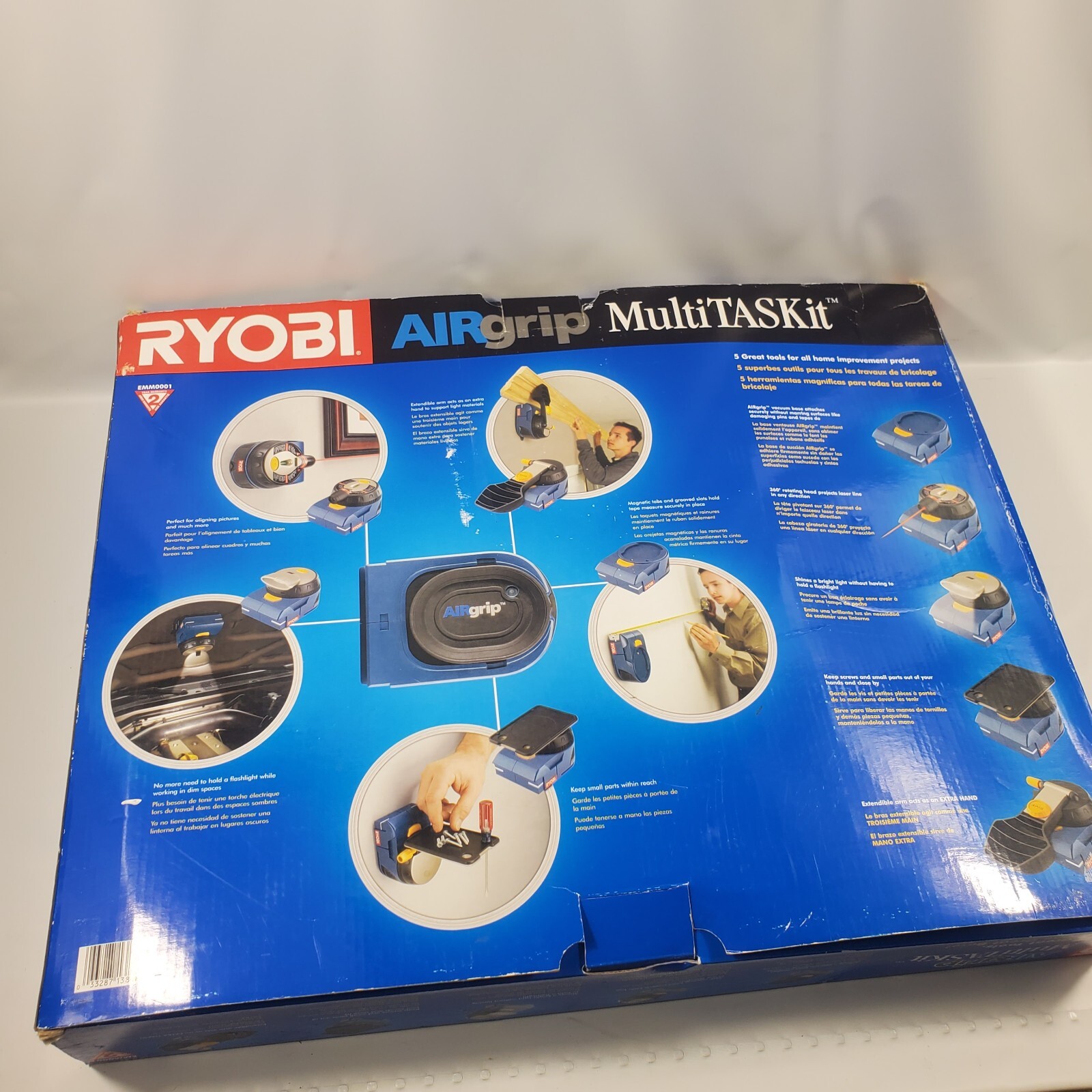 Ryobi EMM0001 Airgrip MultiTASKit 5 Laser Level Kit for sale online | eBay