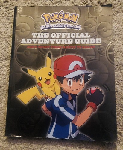 Pokemon The Official Adventure Guide Ash Quest from Kanto to Kalos PRE ...